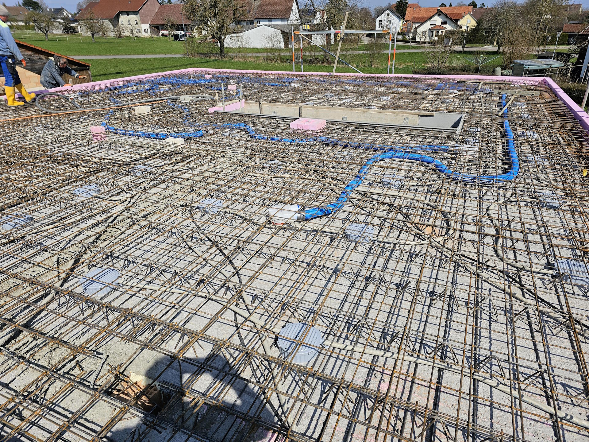 Wohnhausneubau mit Doppelgarage in Ingerkingen - Bau-Service Baur GmbH